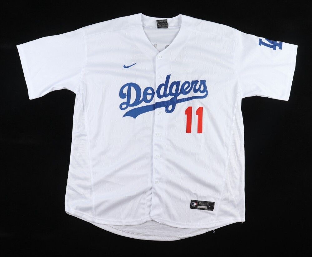 Miguel Rojas Signed Los Angeles Dodgers Nike Style Jersey (JSA COA) Sh ...