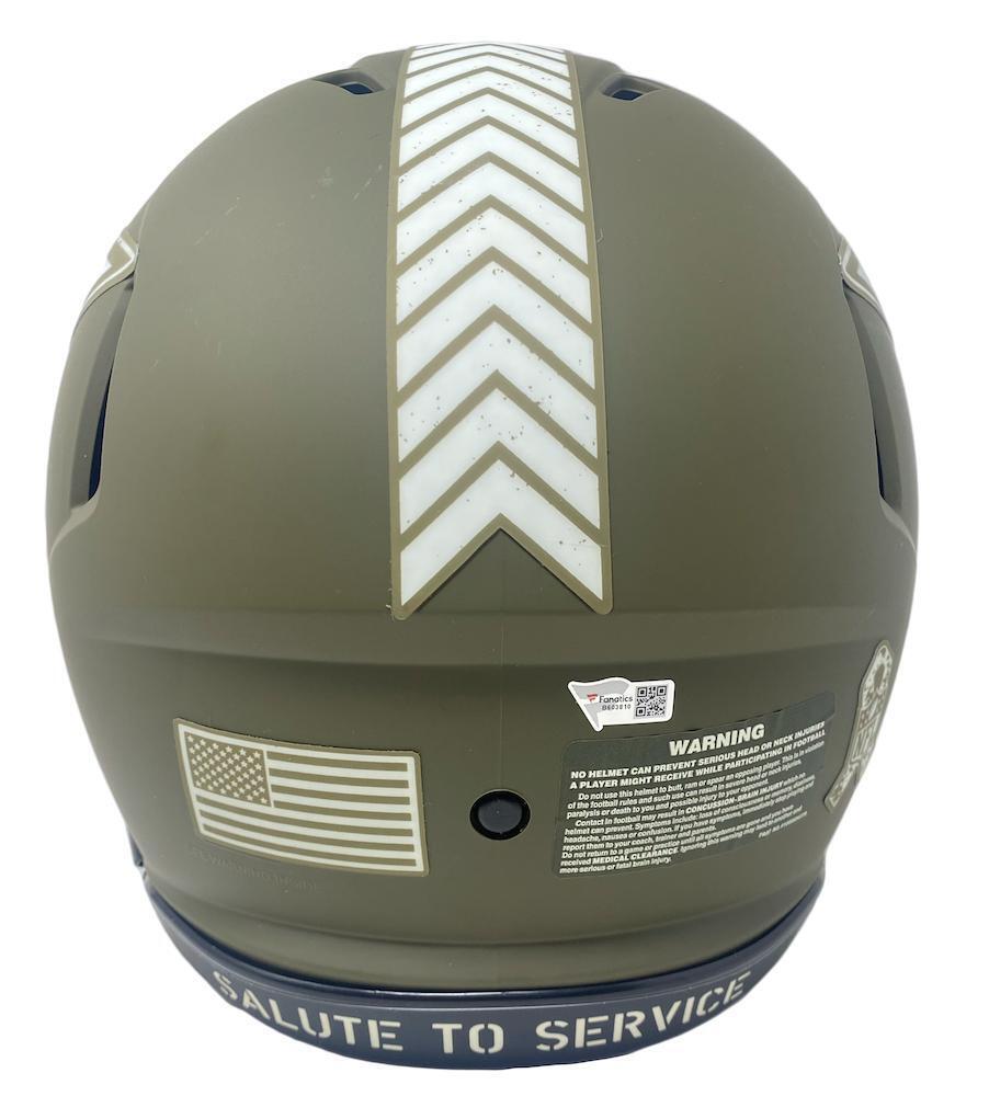 CeeDee Lamb Autographed Cowboys STS - Navy Ed. - Authentic Speed Helme ...