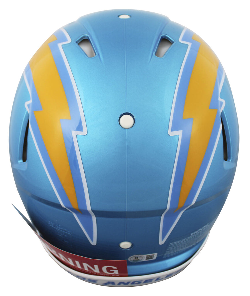 Chargers Dan Fouts "HOF 93" Signed Flash F/S Speed Proline Helmet w/ C ...