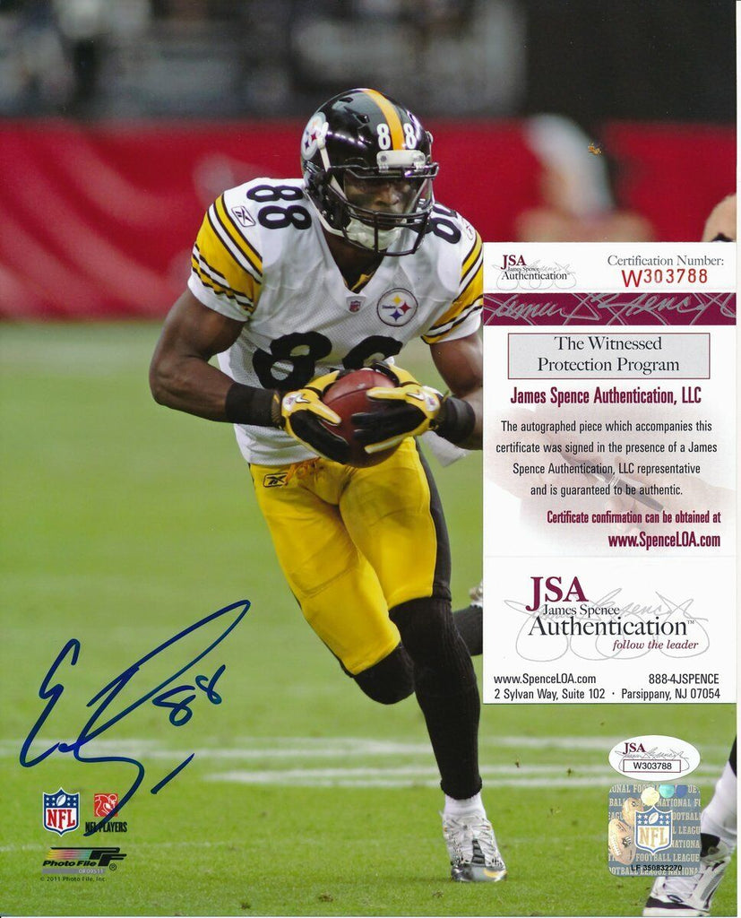 Emanuel Sanders Steelers Signed/Autographed 8x10 Photo JSA 140451 ...