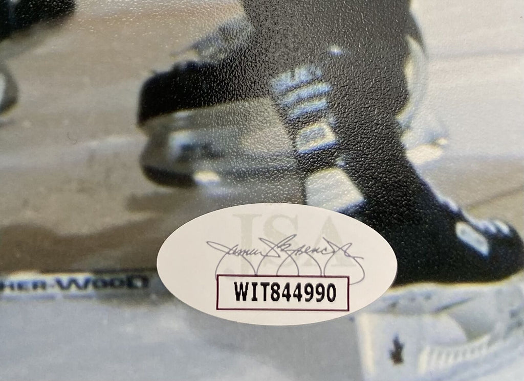 Eric Lindros Signed Philadelphia Flyers 8x10 Fight Photo JSA ITP ...