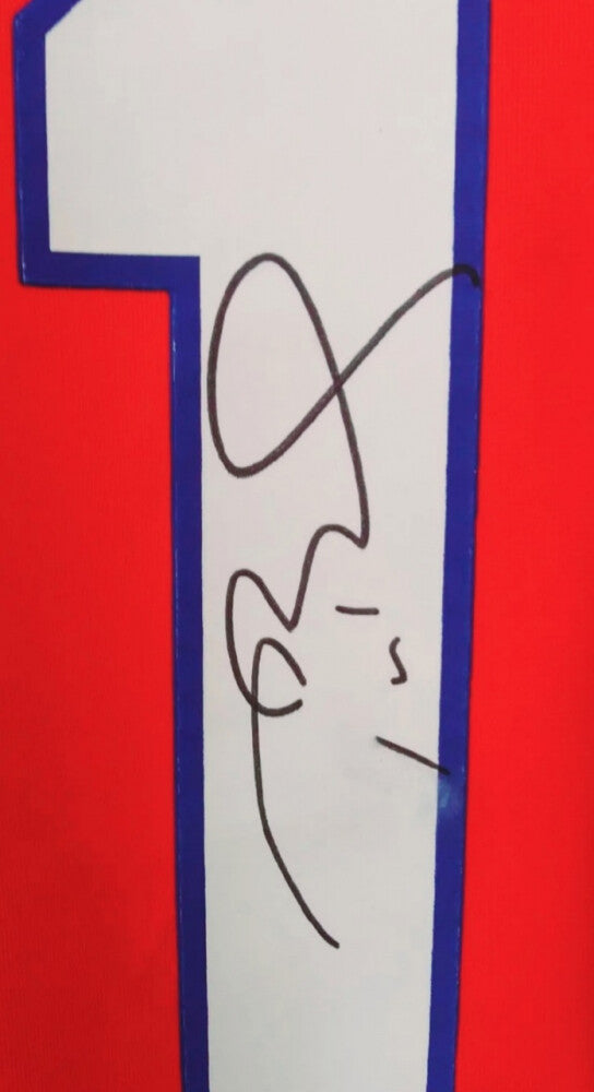 Tom Brady Signed 32x41 Patriots Framed Jersey Display w/LED Lights Tri ...
