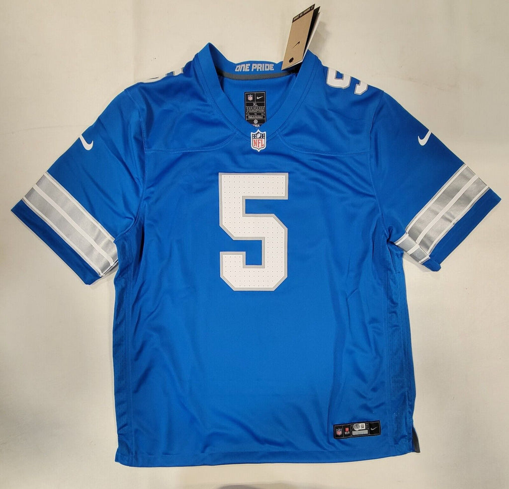 DAVID MONTGOMERY SIGNED DETROIT LIONS NIKE SCREENPRINT AUTHENTIC XL JE ...