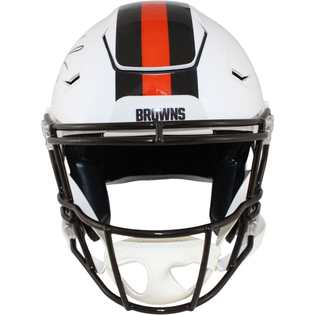 Quinshon Judkins Autographed Cleveland Browns Speedflex ALT Helmet Bec ...