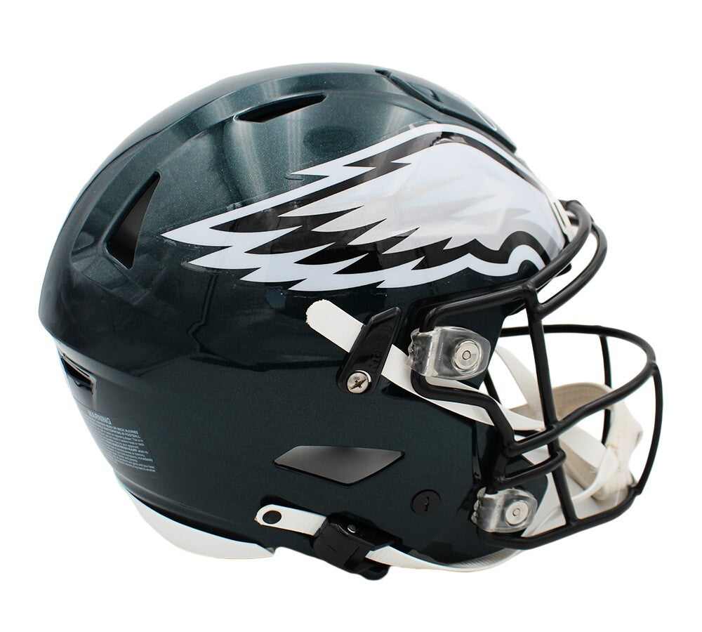 Saquon Barkley Signed Philadelphia Eagles Speed Flex Authentic NFL Hel ...