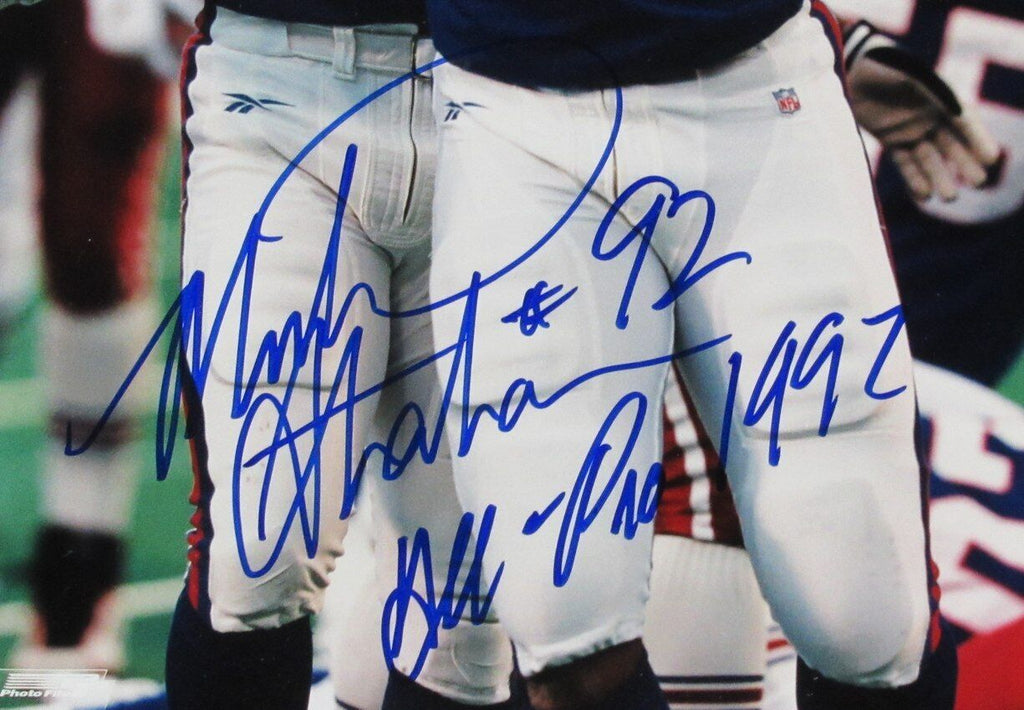 Michael Strahan HOF Inscribed/Signed 11x14 Photo New York Giants Frame ...