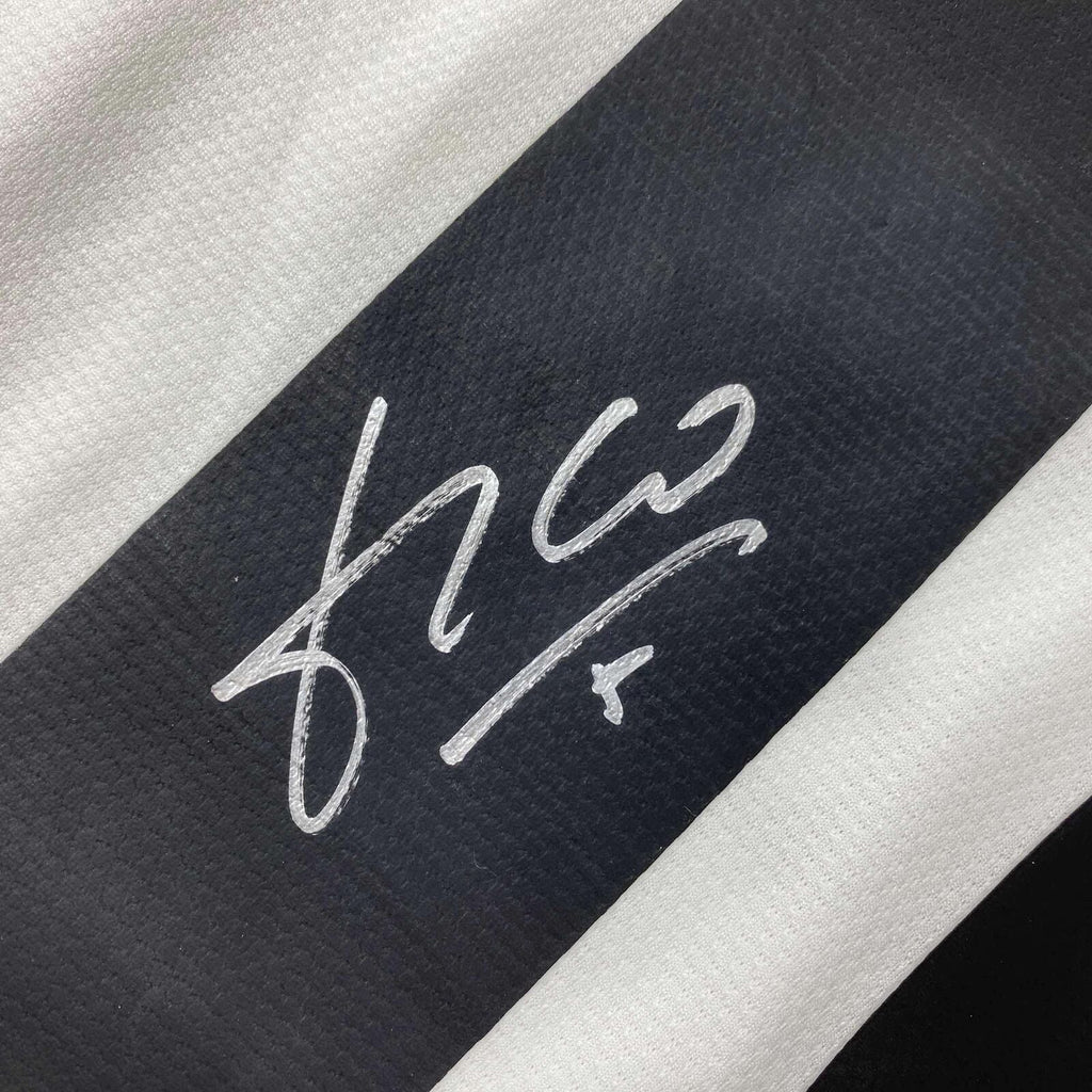 Autographed/Signed Luis Figo Real Madrid White Soccer Jersey Beckett B ...