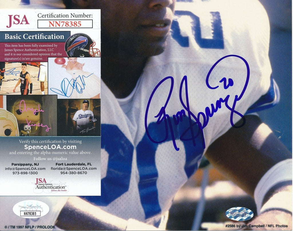 Ron Springs Dallas Cowboys Signed/Autographed 8x10 Photo JSA 159046 ...