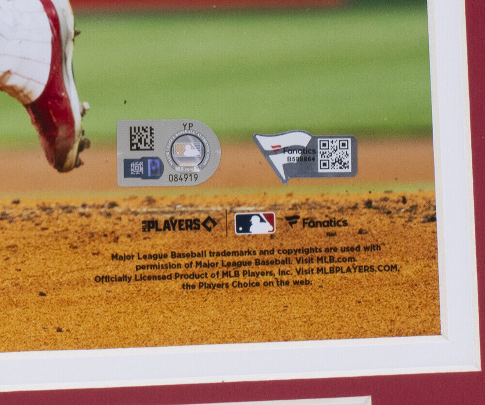 Aaron Nola Signed Framed Philadelphia Phillies 8x10 Photo Fanatics MLB ...