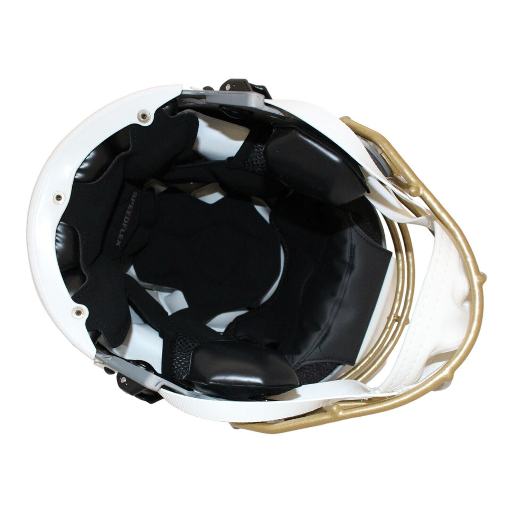 Nick Chubb Signed Cleveland Browns Speedflex Slate Helmet Beckett 4400 ...