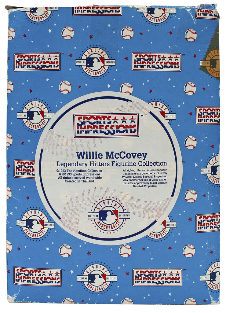 Giants Willie McCovey Sports Impressions Legendary Hitters Figurine Un ...