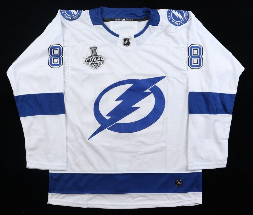Andrei Vasilevskiy Signed Tampa Bay Lightning Jersey w/Stanley Cup Pat ...