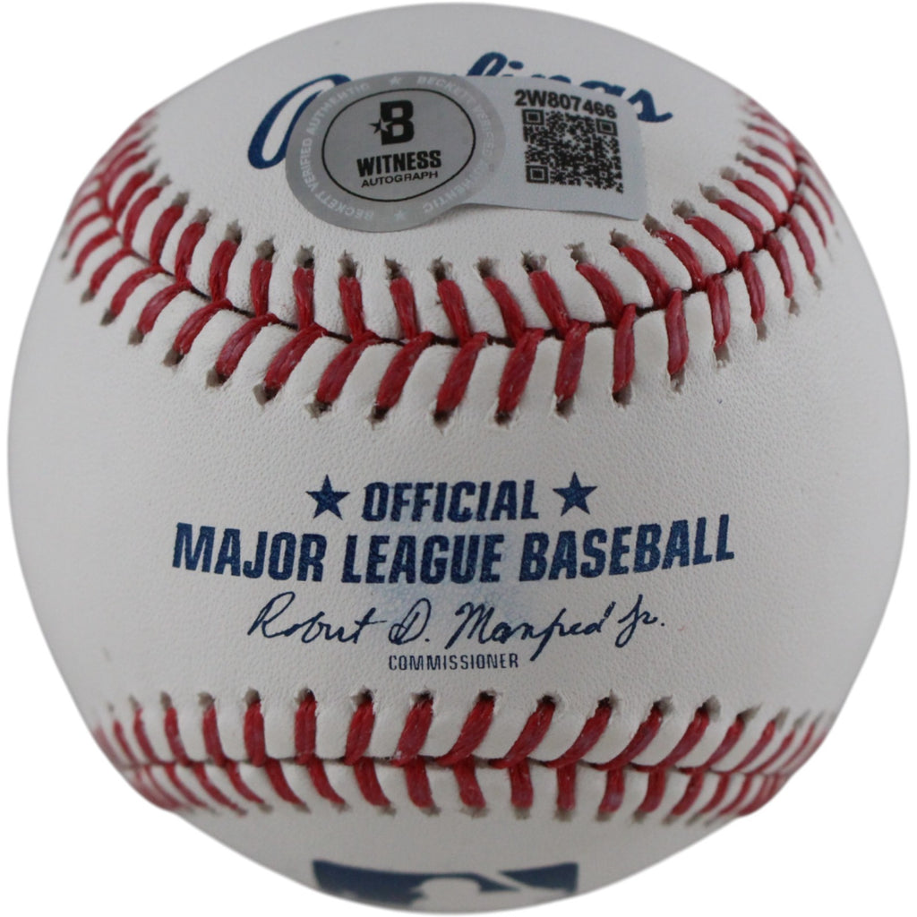 Jack Morris Autographed Detroit Tigers OML Baseball HOF Beckett Witnes ...