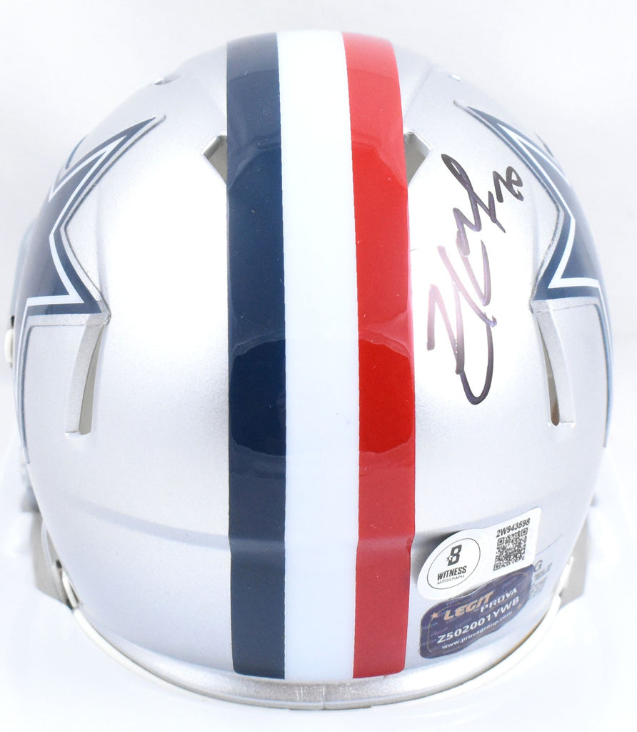 Zack Martin Autographed Dallas Cowboys 1976 Speed Mini Helmet-Beckett ...