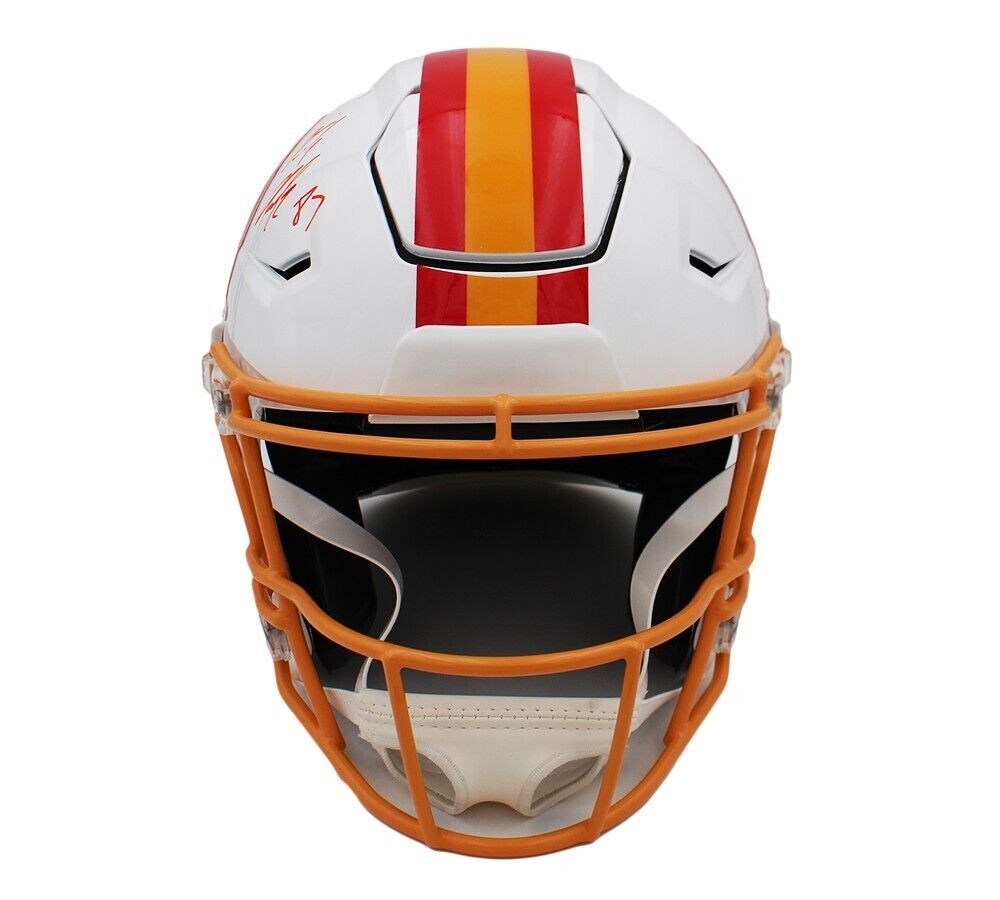 Rob Gronkowski Signed Tampa Bay Buccaneers Speed Flex Auth Creamsicle ...