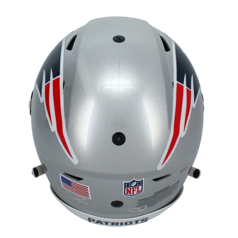 Tom Brady Autographed "LFG" Patriots SpeedFlex Helmet Fanatics LE 12/2 ...