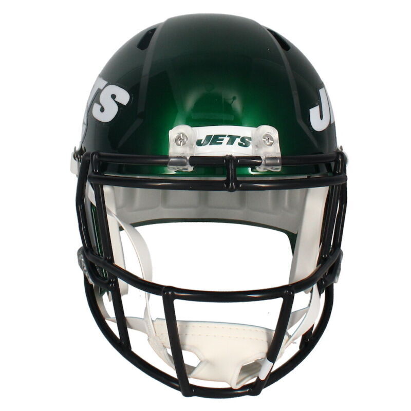 Aaron Rodgers Autographed New York Jets Full Size Speed Helmet Fanatic ...