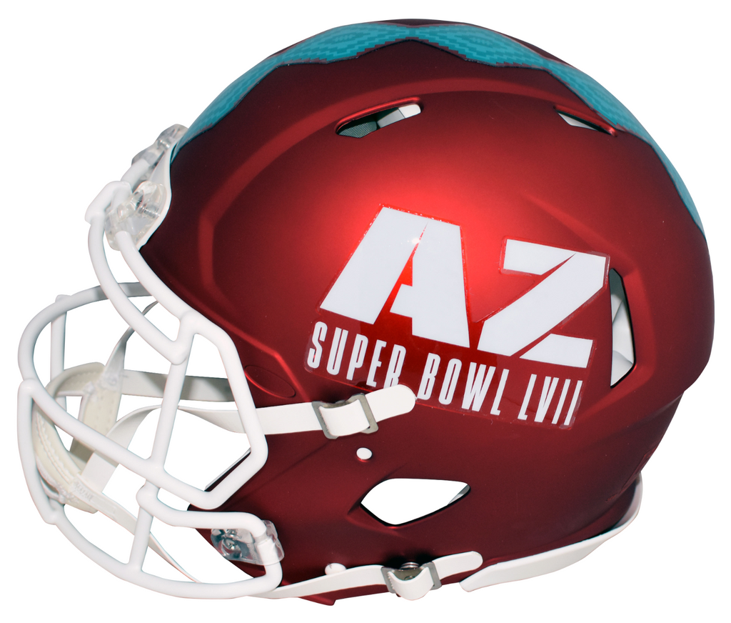 ANDY REID SIGNED KANSAS CITY CHIEFS SUPER BOWL 57 LVII AUTHENTIC HELME ...