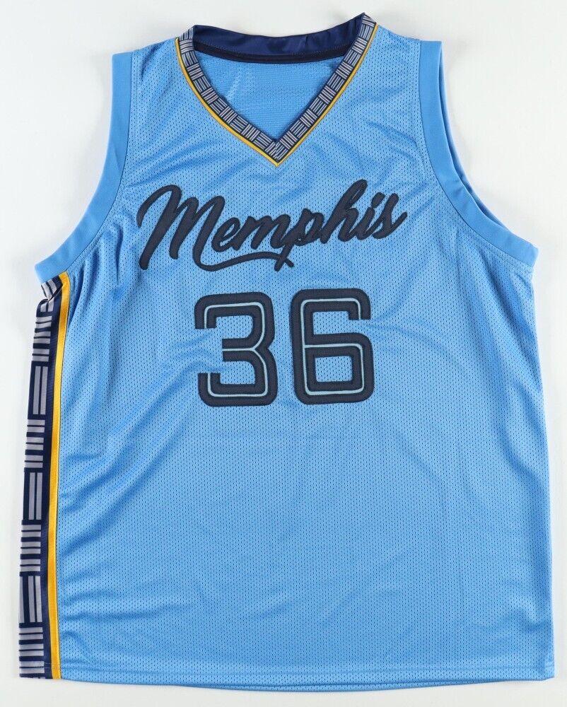 Marcus Smart Signed Memphis Grizzlies Jersey (Beckett) 2021-22 Defensi ...