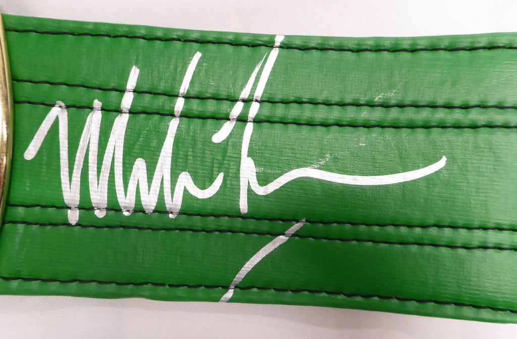 Mike Tyson Autographed Green WBC World Championship Belt Beckett BAS Q ...