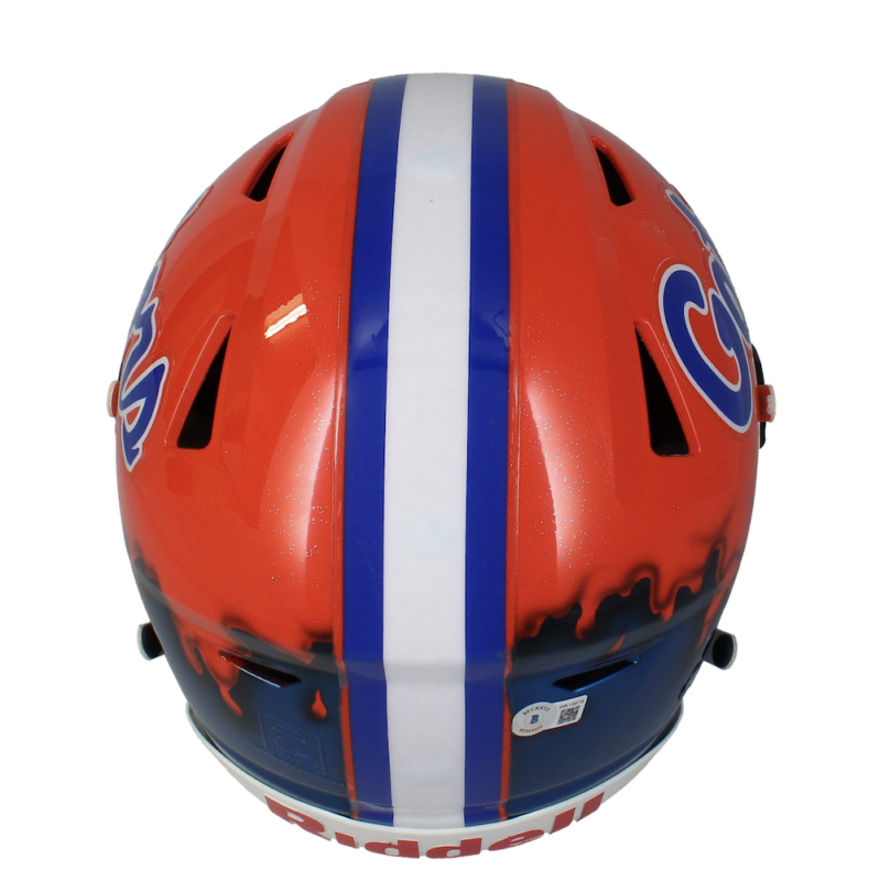 Emmitt Smith Autographed Florida Gators Drip Authentic SpeedFlex Helme ...