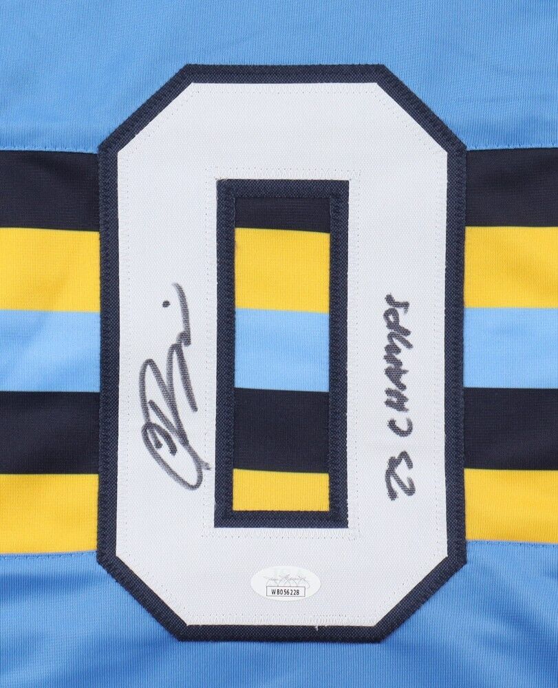 Christian Braun Signed Denver Nuggets Throwback Jersey Insrd "23 NBA C ...