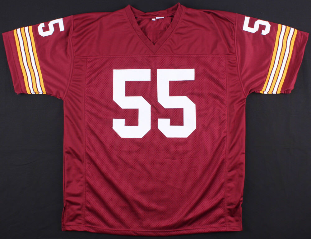 Chris Hanburger Signed Redskins Jersey Inscribed "HOF 2011" (JSA QR Co ...