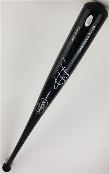 Wander Franco Signed Louisville Slugger Pro Stock Bat (JSA COA) Tampa ...