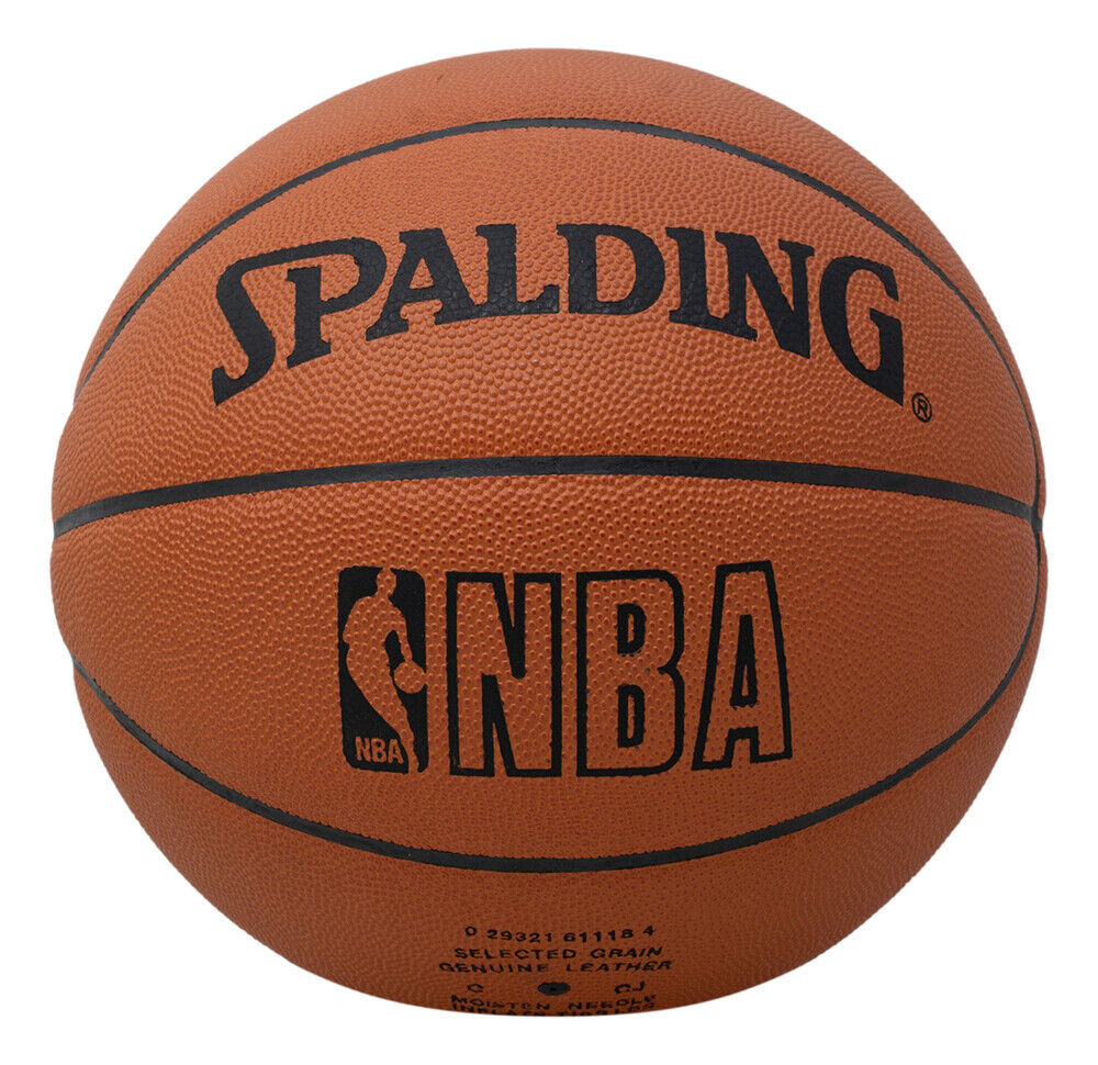 LeBron James Rookie Signed Spalding Basketball Upper Deck UDA – Super ...