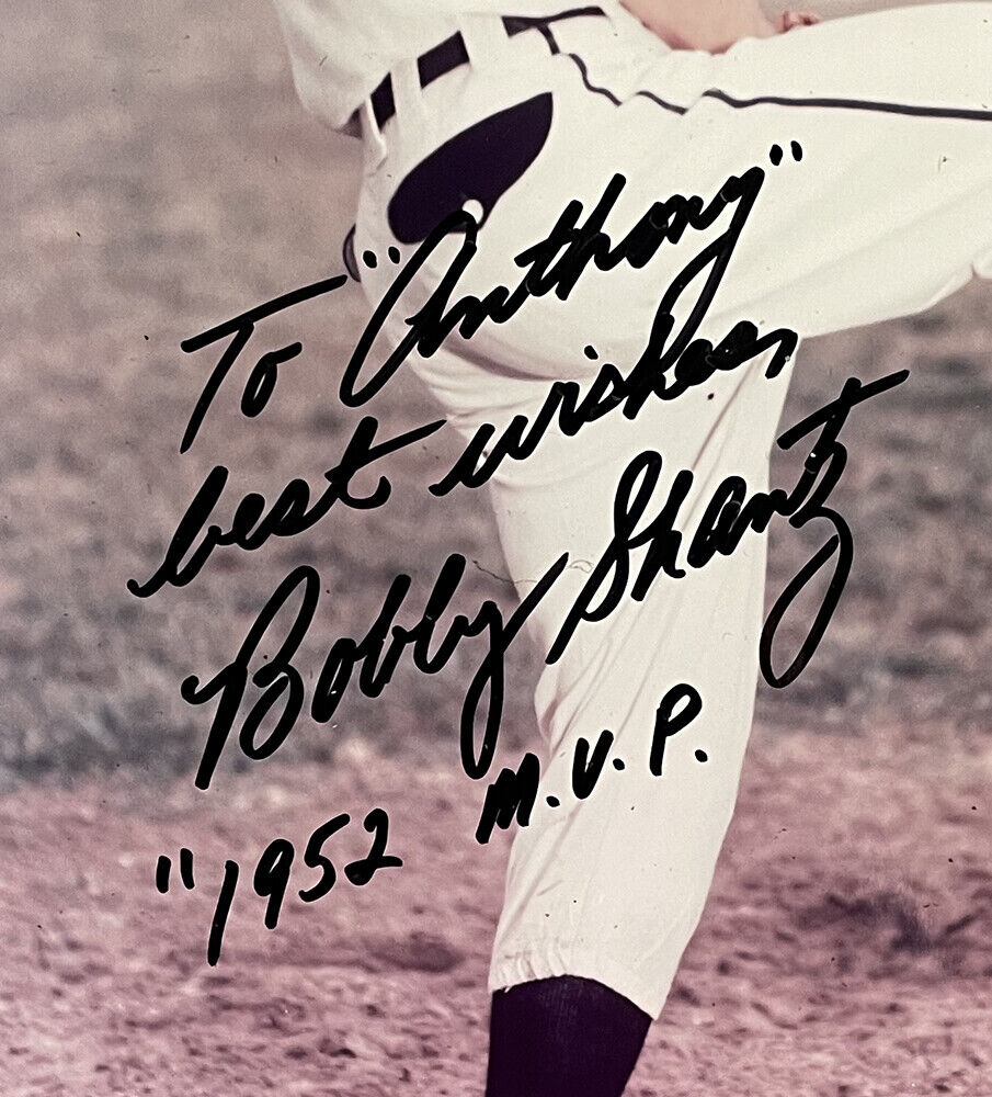 Bobby Shantz Philadelphia Athletics Signed 8x10 Baseball Photo Inscrib ...