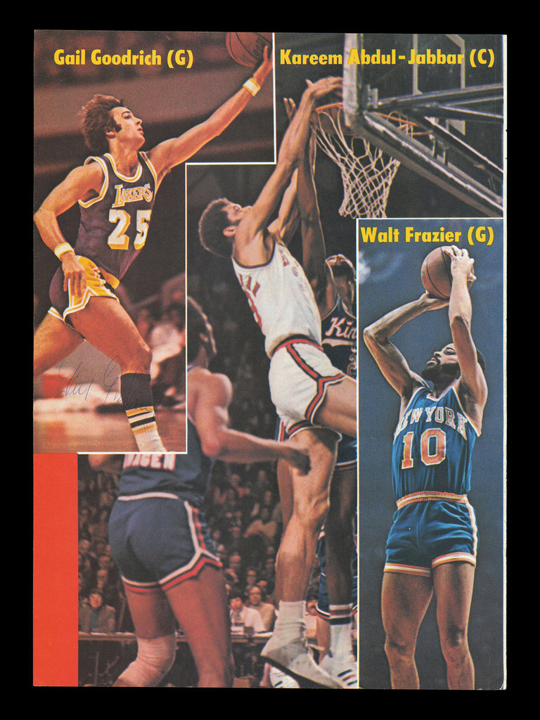 Rick Barry & Gail Goodrich Autographed 8x11 Magazine Photo Warriors 23 ...