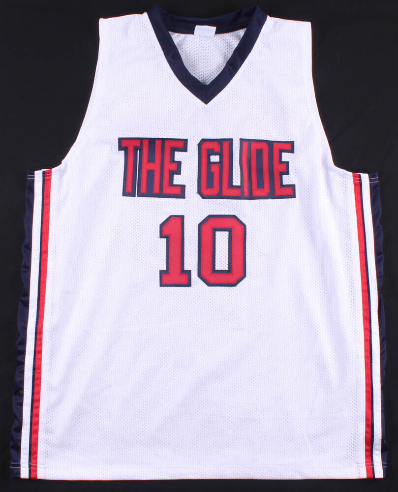 Clyde Drexler Signed Team USA Jersey (JSA COA) Clyde the Glide / 10xAl ...