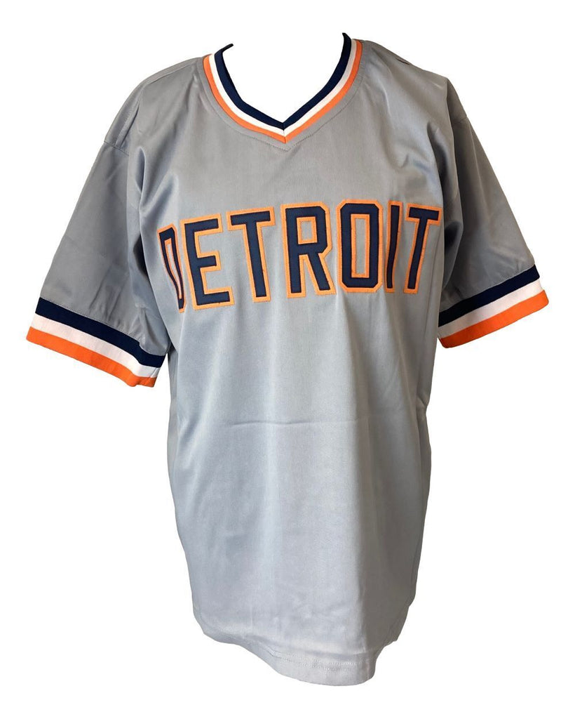 Denny McLain Detroit Signed Gray Baseball Jersey Sports Integrity ...