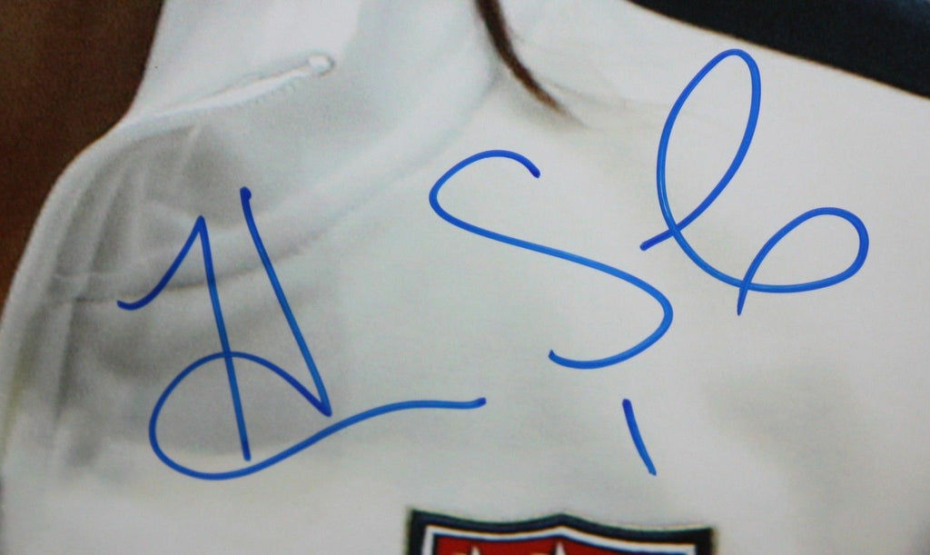 Hope Solo Autographed 16x20 Team USA Close Up Photo- JSA W Authenticat ...