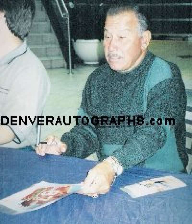 Lionel Taylor Autographed/Signed Denver Broncos AFL 8x10 Photo 13490 ...