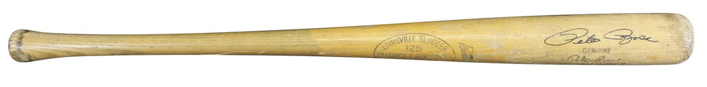 Reds Pete Rose Signed 1963 Louisville Slugger Bat GU Graded 7.5 PSA/DN ...