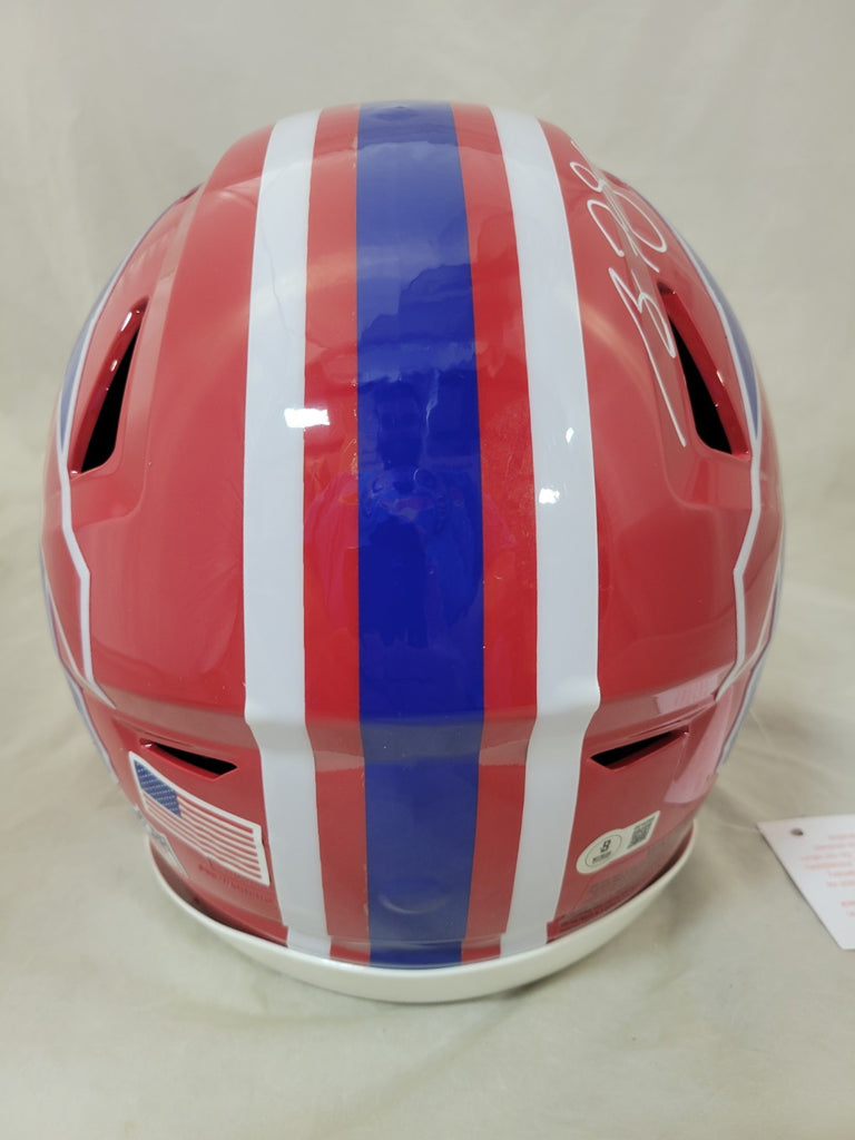 RYAN FITZPATRICK SIGNED BUFFALO BILLS THROWBACK SPEEDFLEX AUTHENTIC HE ...