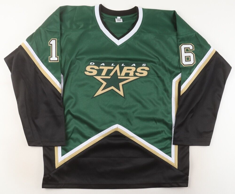Brett Hull Signed Dallas Stars Jersey (JSA COA) 741 Goals/1999 Stanley ...