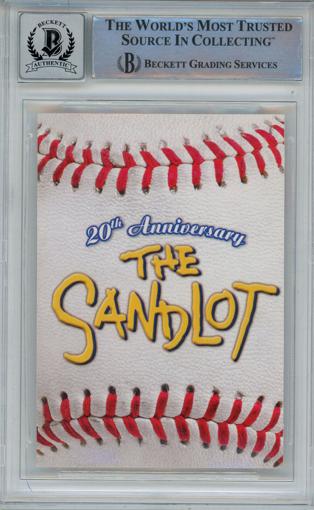 Patrick Renna Signed 2013 Fox 20th Anv Trading Card Sandlot Ham BAS Sl ...