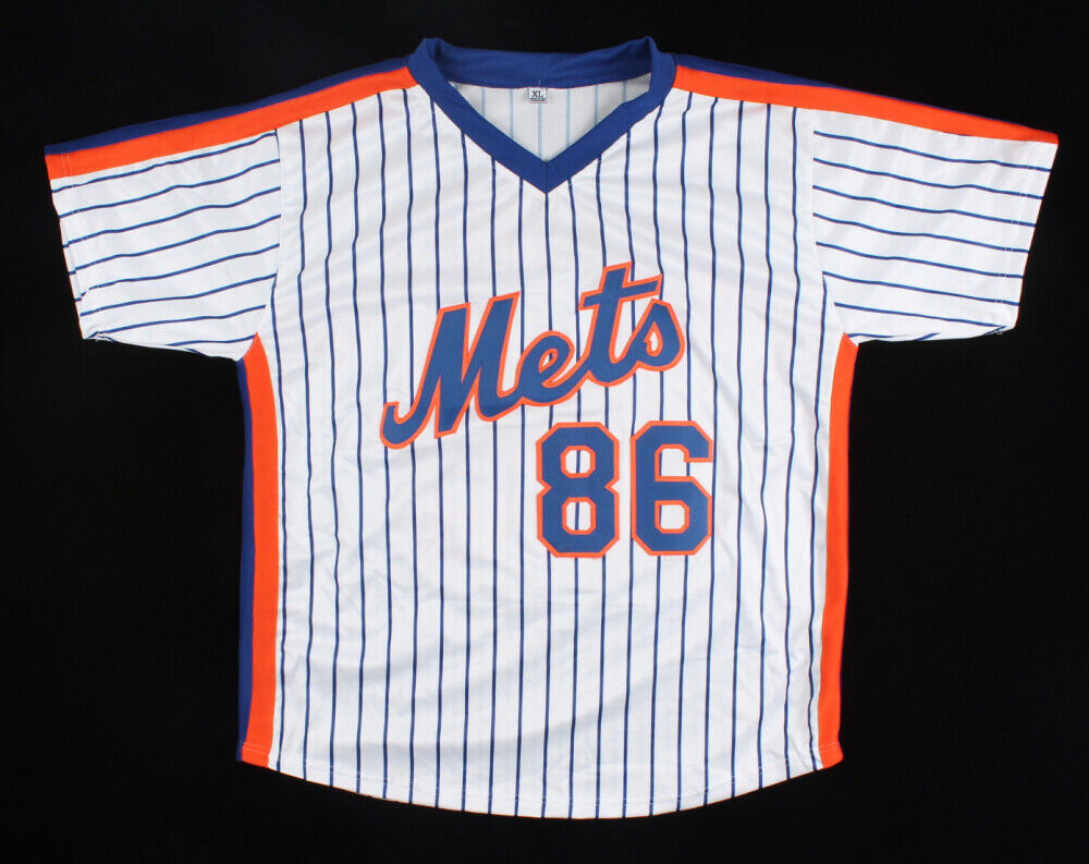 Ray Knight Signed New York Mets 1986 World Series MVP Pinstriped Jerse ...