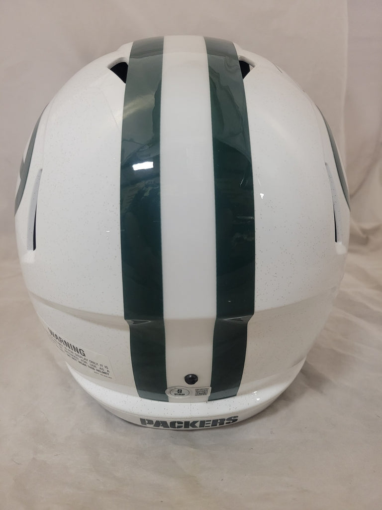 JORDAN LOVE SIGNED GREEN BAY PACKERS F/S ALTERNATE SPEED REPLICA HELME ...