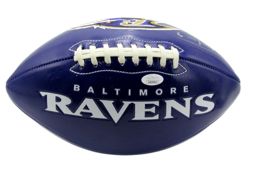 Justin Tucker Signed/Autographed Purple Ravens Logo Football JSA 18976 ...