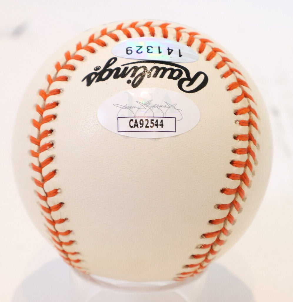 Cal Ripken Jr. Autographed AL Baseball w/ Ripken 8 (2130-2131) Logo JS ...