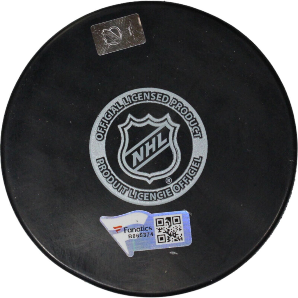 Cole Caufield Autographed/Signed Montreal Canadiens Hockey Puck FAN 46 ...