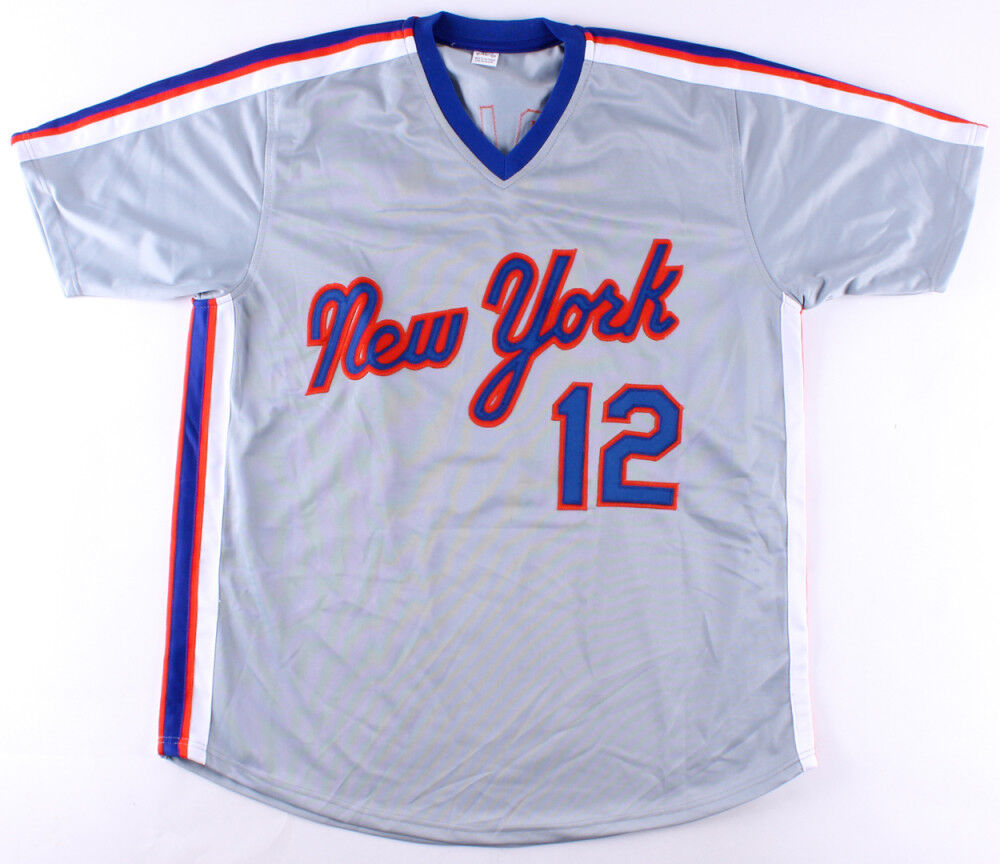 Ron Darling Signed 1986 Mets Throwback Jersey (JSA COA) 1986 World Cha ...