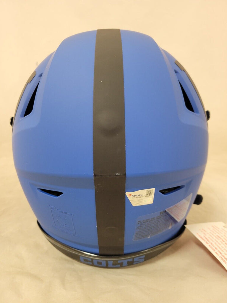 JONATHAN TAYLOR SIGNED INDIANAPOLIS COLTS RAVE SPEEDFLEX HELMET FANATI ...