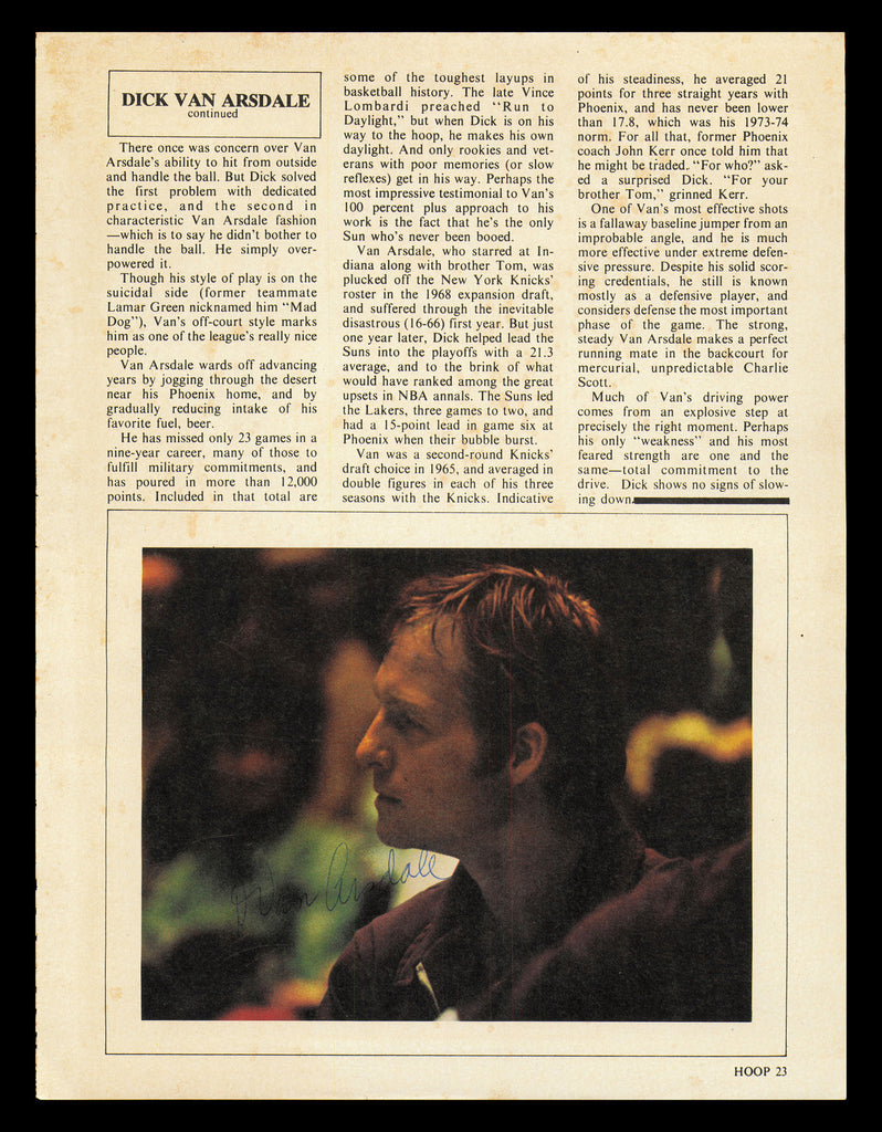 Sidney Wicks Autographed 8x11 Magazine Photo Portland Trail Blazers SK ...