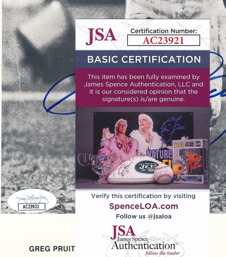 Greg Pruitt Autographed 8x10 Photo Cleveland Browns JSA – Super Sports ...