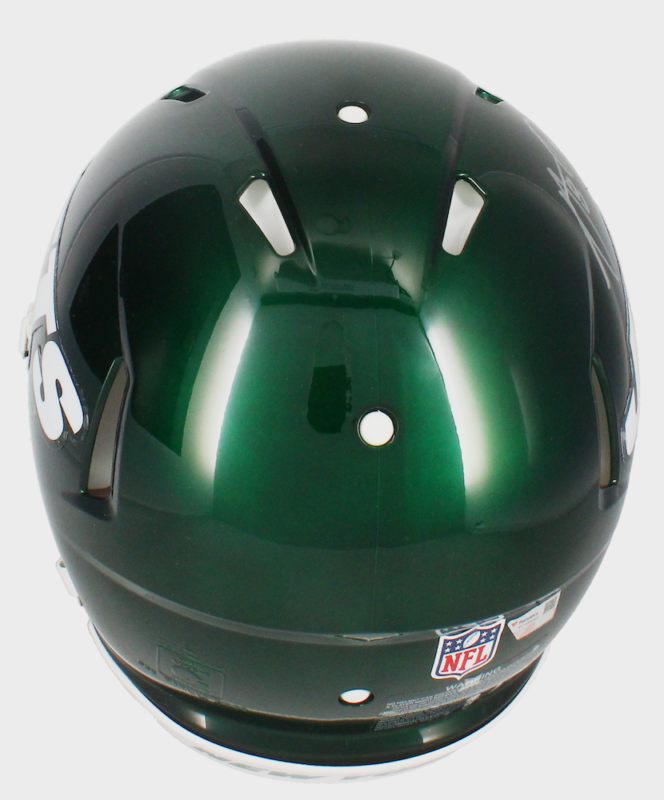 Aaron Rodgers Autographed New York Jets Authentic Speed Helmet Fanatic ...