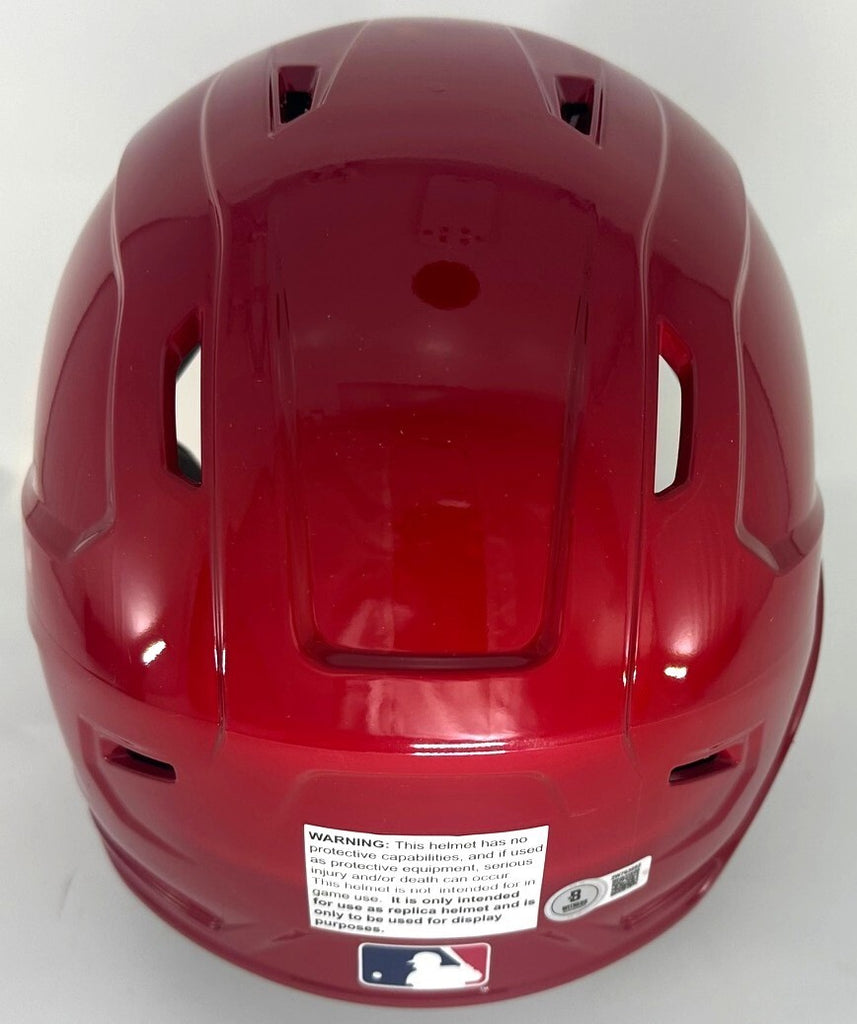 Phillies RYAN HOWARD Signed Full Size Rawlings Baseball Rep Helmet AUT ...